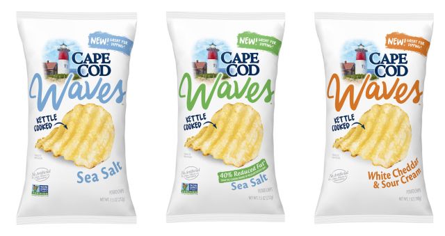 Cape Cod Releases New "Waves" Potato Chips | Brand Eating