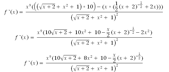The Math Blog: Logarithmic Differentiation