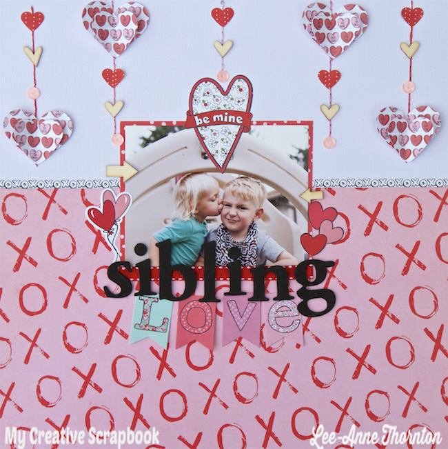 Love The Journey: My Creative Scrapbook February Tutorial