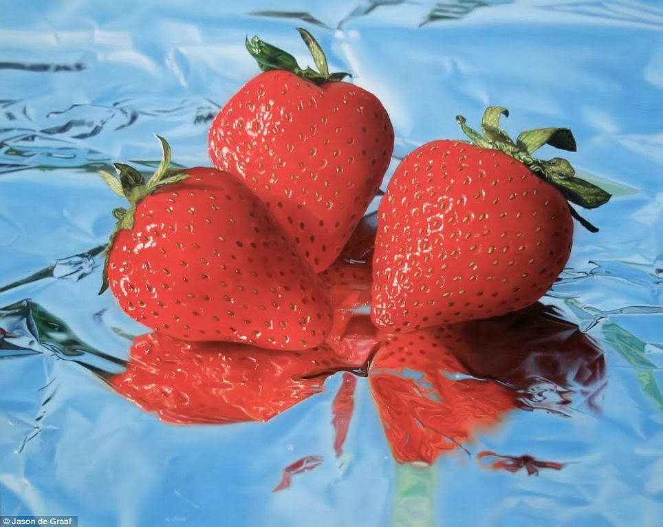 Pinturas hiperrealistas de Jason de Graaf ~ LoQuieroLoCompro.com