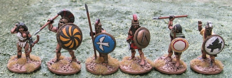 Tim's Miniature Wargaming Blog: More Ancient Greeks