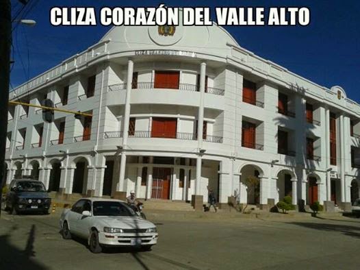 CLIZA COCHABAMBA BOLIVIA: LA NUEVA ALCALDIA DE CLIZA 2014