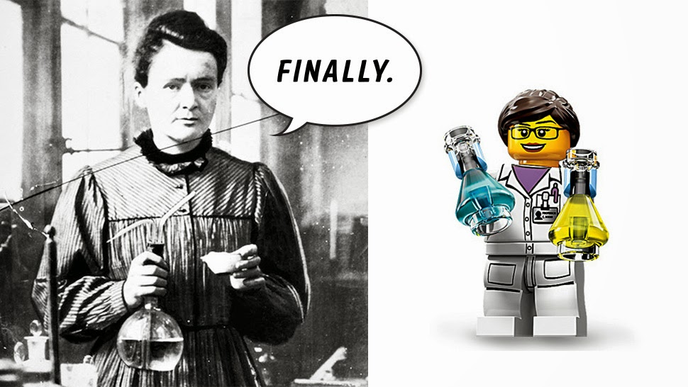 EcoworldReactor: First Female Lego Scientist