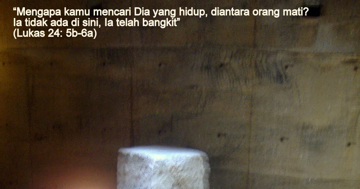Yesus telah bangkit dan menang!