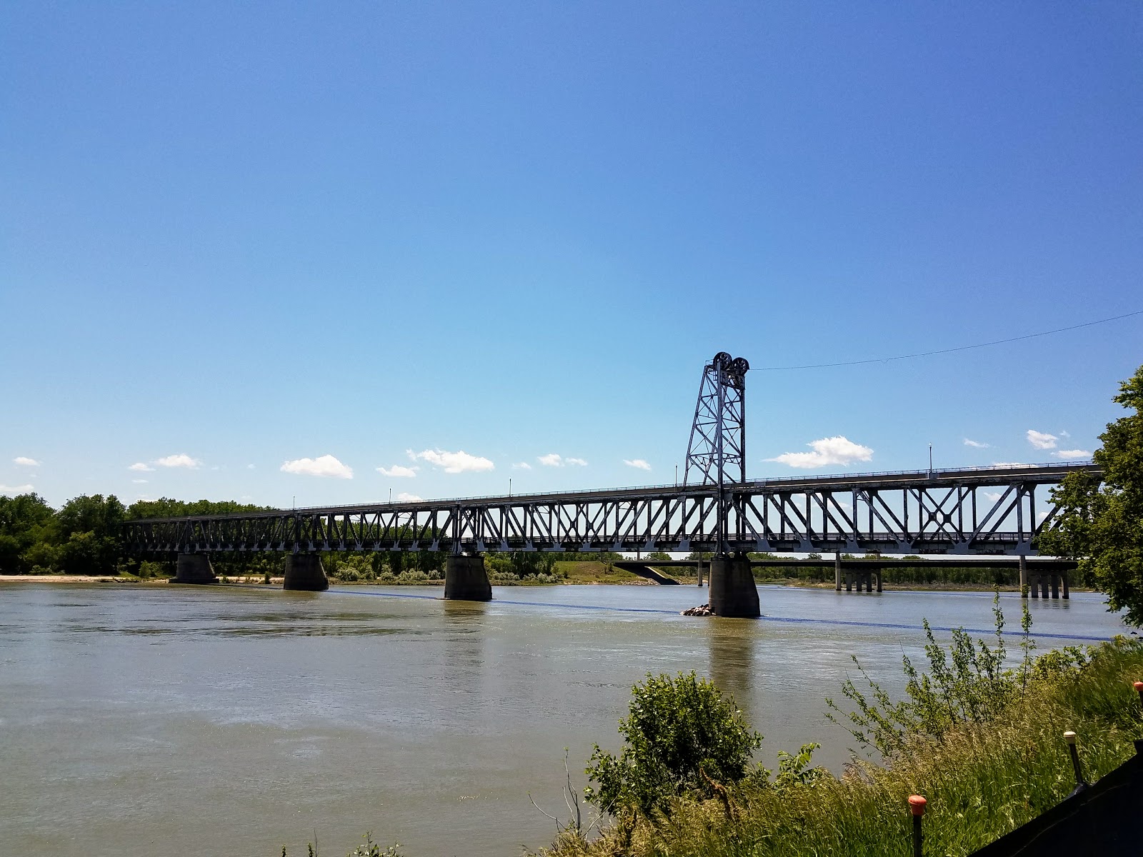 History and Culture by Bicycle: South Dakota: Yankton, Meridian Bridge ...