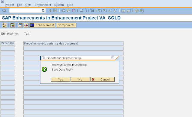 SAP TECH: Enhance the transaction 'VA01' , To set the default value to ...