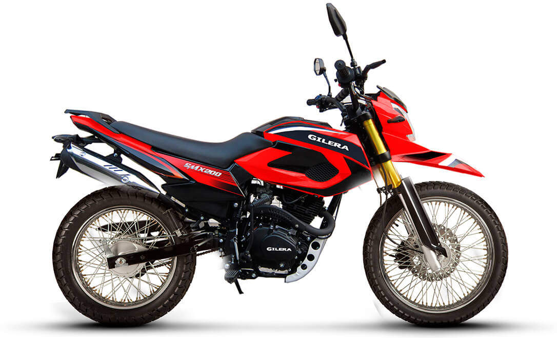 Todo sobre motos: Gilera SMX 200 SIII / Motard