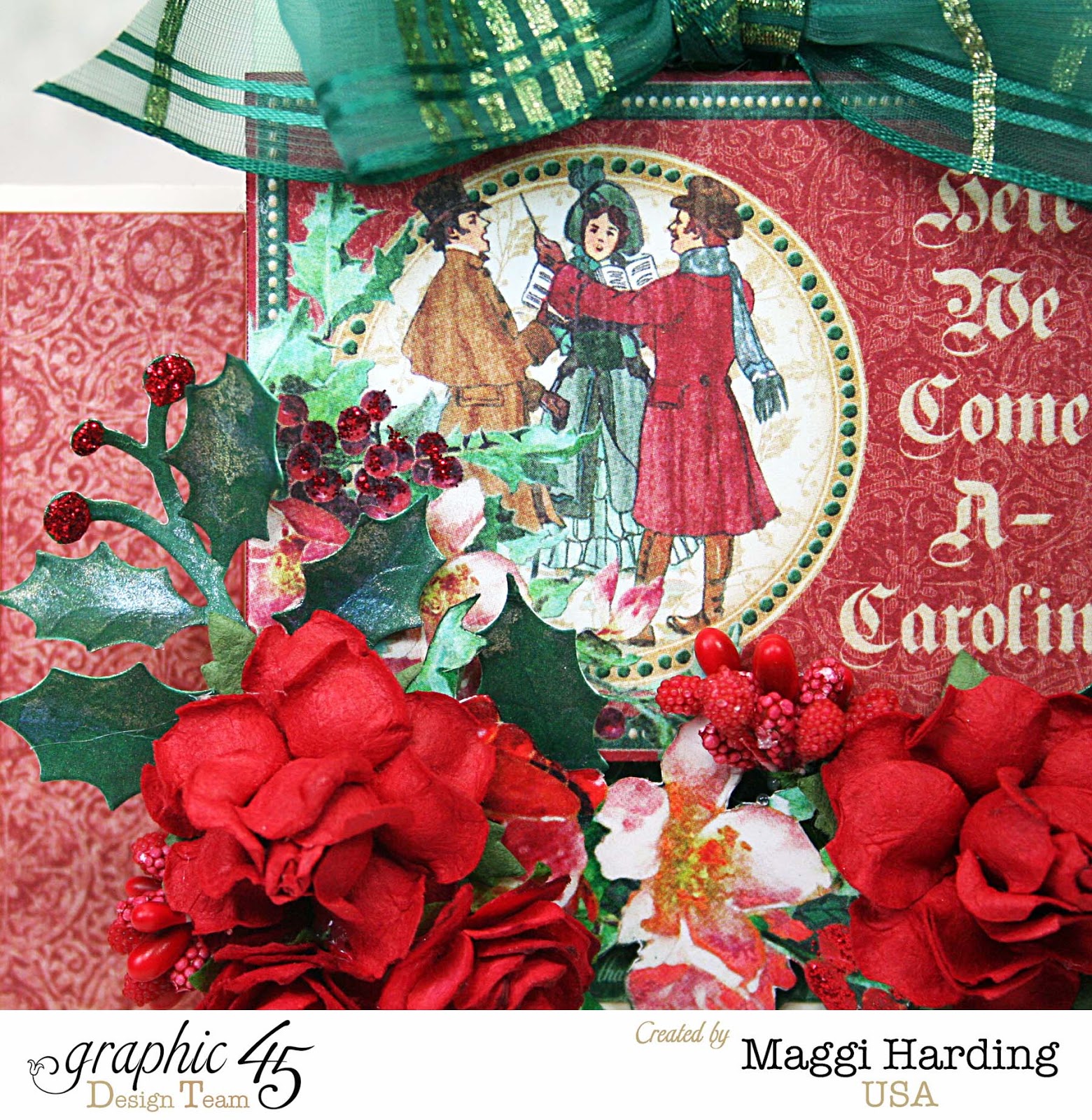 Scrap, Travel, and Bark!: A Graphic 45 Christmas Carol card tutorial.