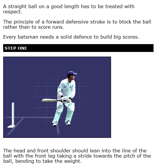 CRICKET MASTER 11: How to play forward defence shot