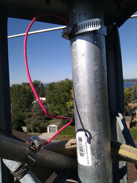 Pattern and Match: 80 Meter Tower Vertical with Short Radials