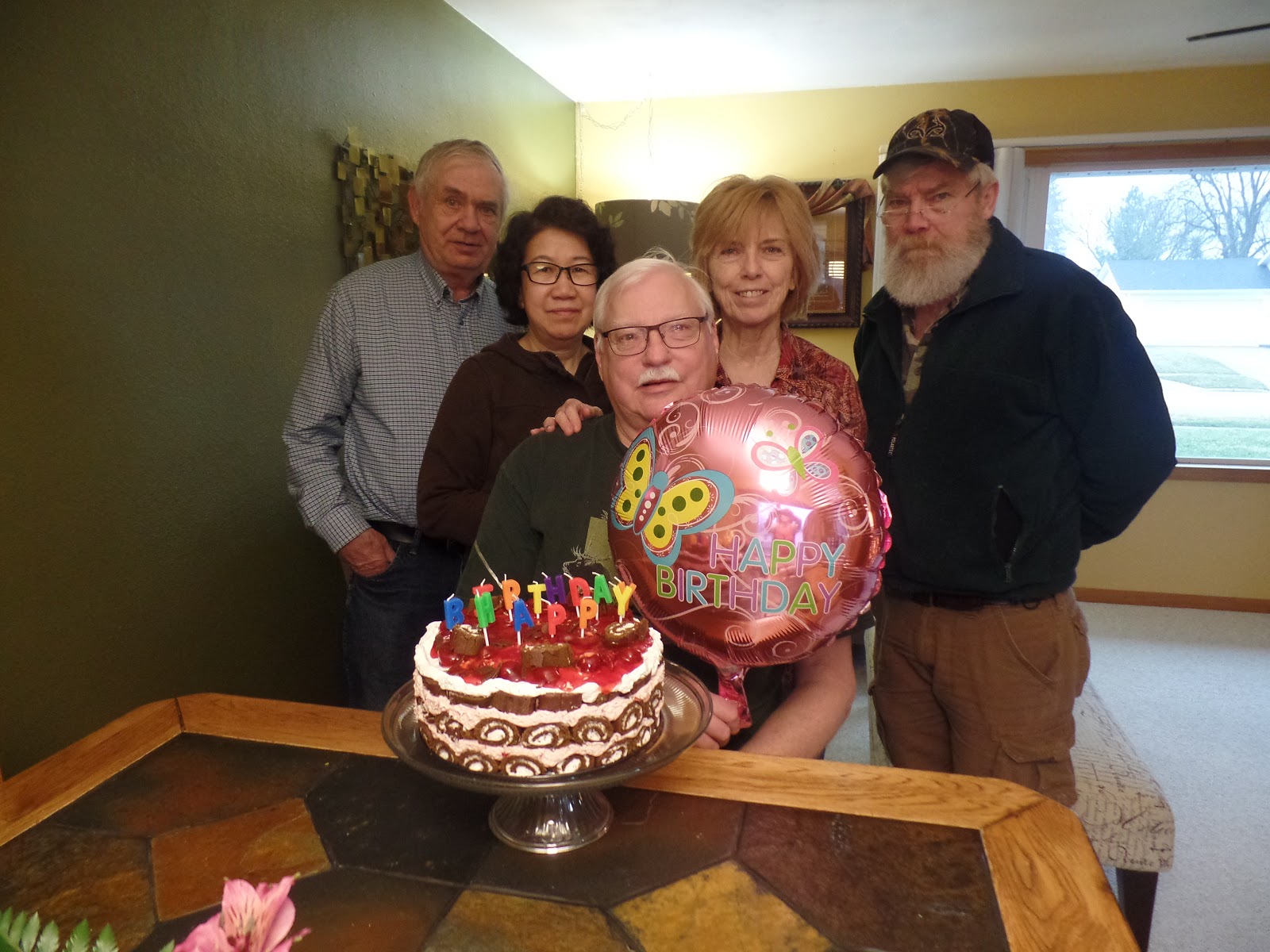 Cooking & Conversation: Happy Birthday to Doug- Swiss Roll Cherry ...