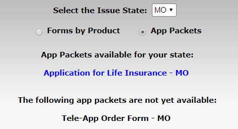 KCL: Application Packets