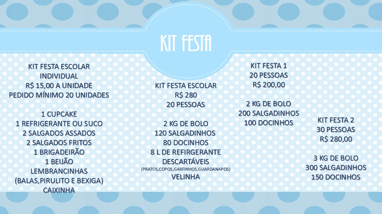 .: Kit festa