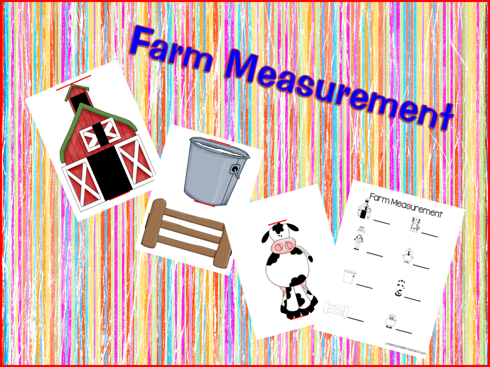 A Teacher's Touch: Farm Measurement Math Workstation