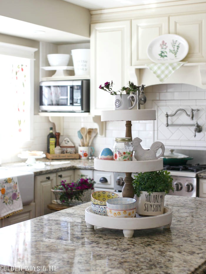 Hello Spring - Colorful Spring Kitchen | Golden Boys & Me