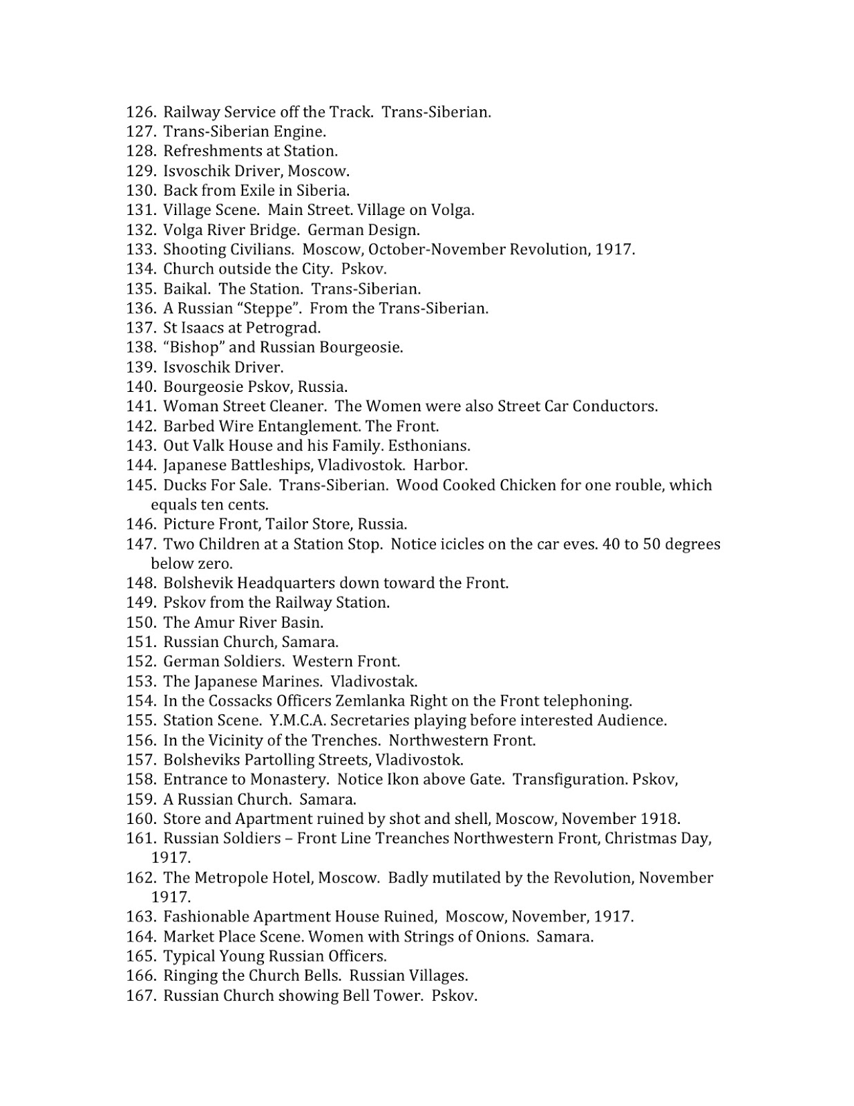 The Photo Palace: WWI and Russian Revolution photos found