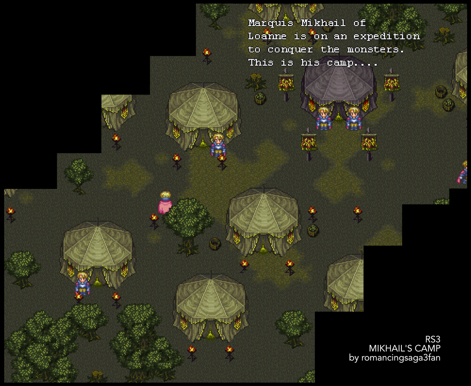 Romancing Saga 3: Maps