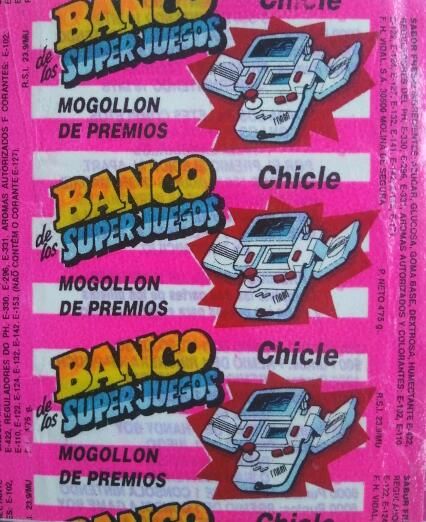 procoleccionismo: Una colección de envoltorios de chicles de los 80 y 90