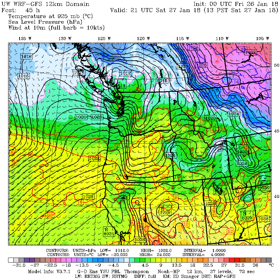 Cliff Mass Weather Blog: Pacific Cyclone Makes Landfall on Vancouver ...