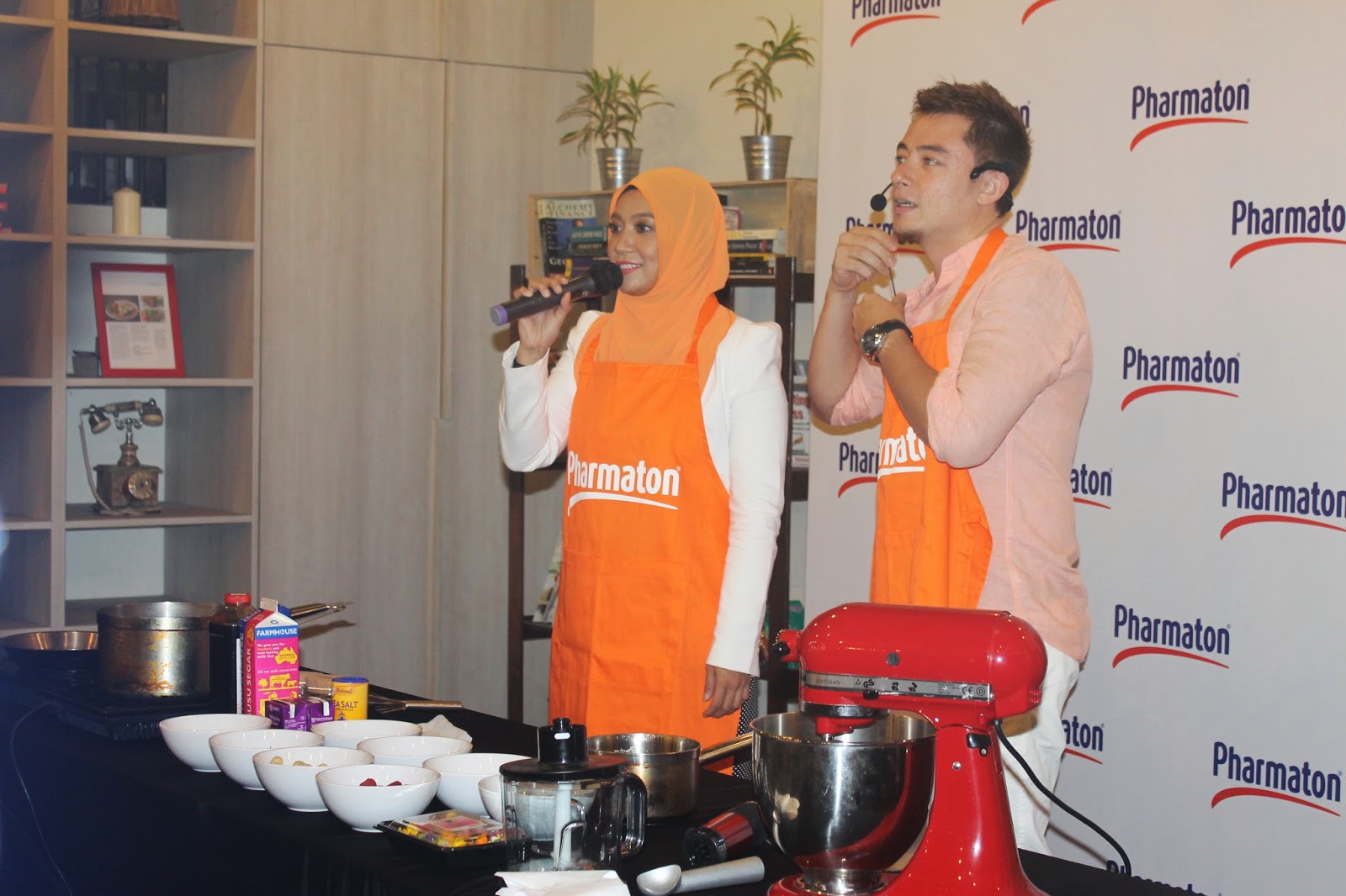 Pharmaton Memperkenalkan Duta Baru ~ Fara Fauzana dan Chef Sherson Lian ...