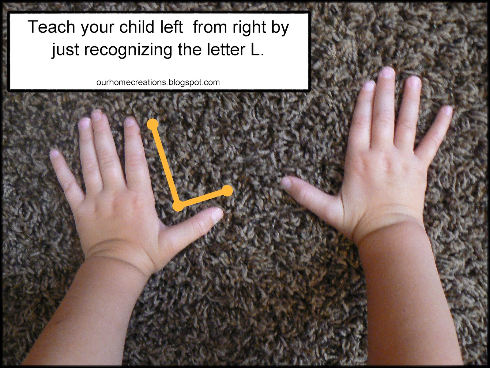 Ourhomecreations Easiest Way To Teach Your Child Left Vs Right Ourhomecreations Easiest Way To Teach Your Child Left Vs Right