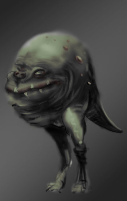 MHill's Blog: Bald monster thing