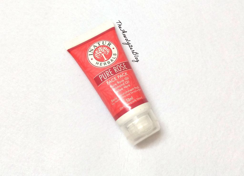 Review : Pure Rose Face Pack by Inatur Herbals - TheAnvolyzer - Indian ...