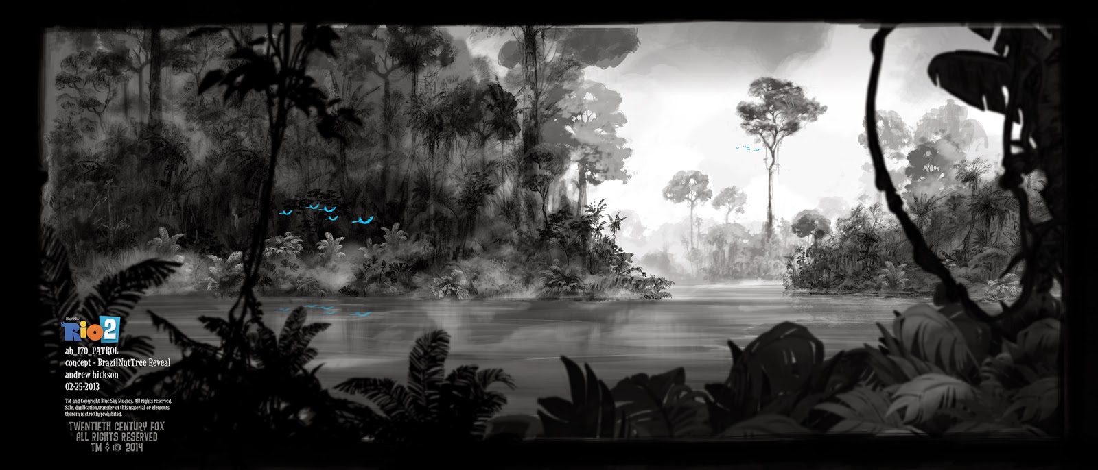 ThinkandPaint: Rio 2 concept art