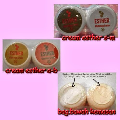 ESTHER ASLI: KEMASAN ESTHER CREAM DARI MASA-KE MASA