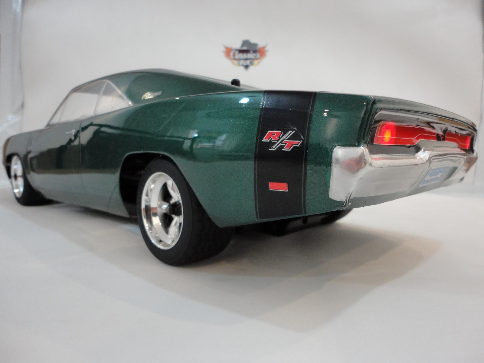 Classics RC Automodelismo: DODGE VERDE CHARGER RT PERSONALIZADO C/ KIT ...