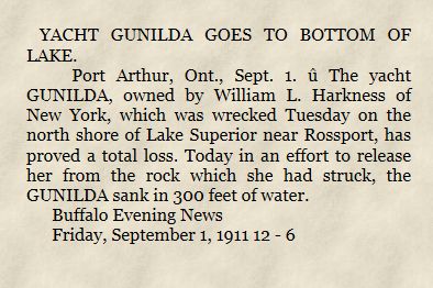 NAKARAJAN: GUNINDA ,THE SUNKEN SHIP WENT DOWN 1911 SEPTEMBER 1