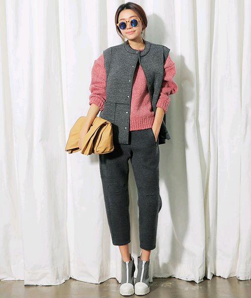 [Stylenanda] Soft Chunky Slit Slacks | KSTYLICK - Latest Korean Fashion ...