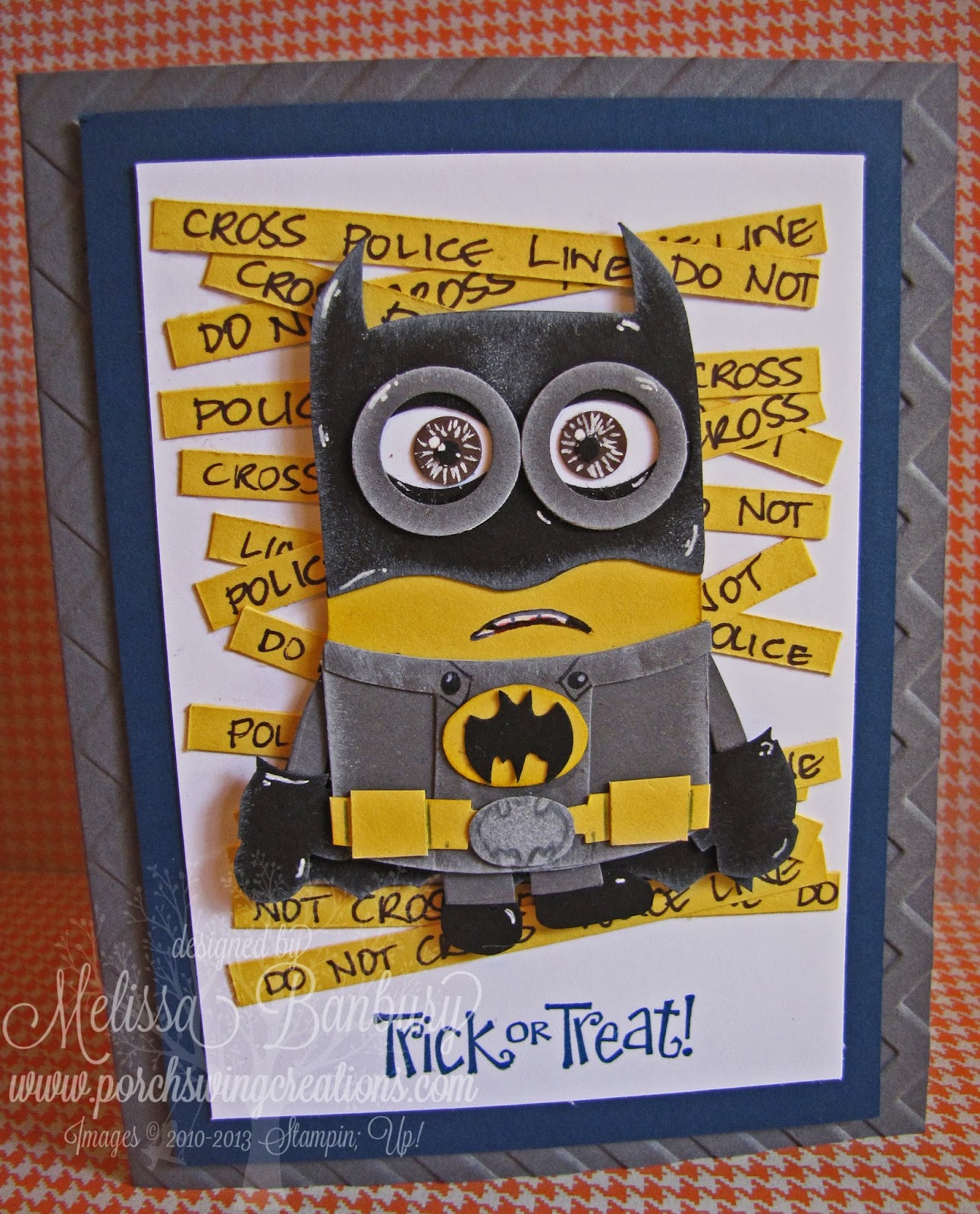 Porch Swing Creations: Batman Minion Punch Art