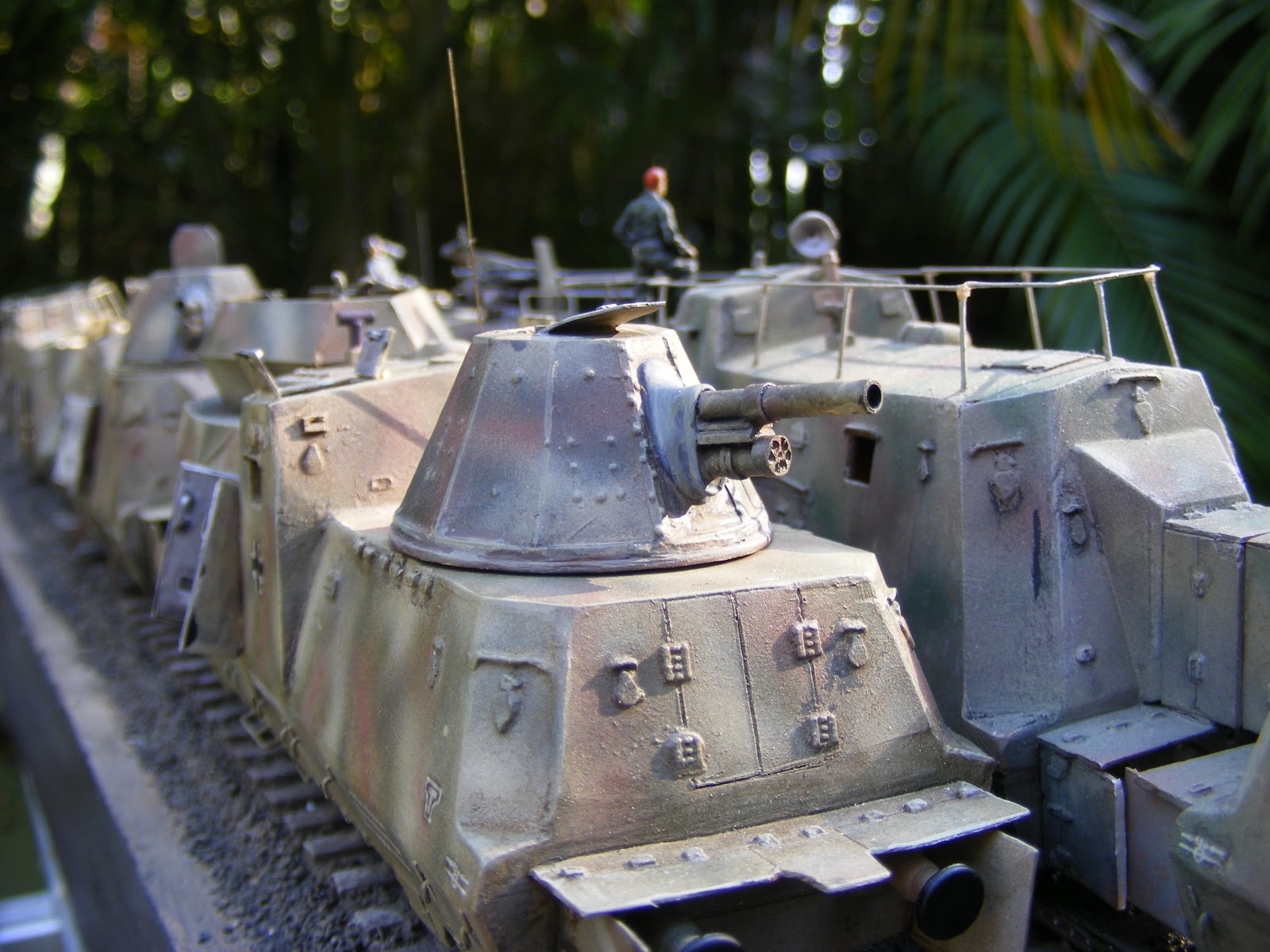 braillebuilder: Armageddon BP-44 Armoured Train Wagons