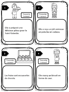 la classe de caro.: Cartes à tâches