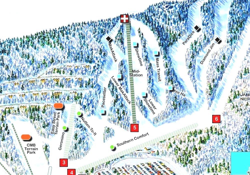 Massanutten Mountain - Massanutten Ski Resort Virginia