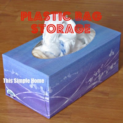 Plastic Bag Storage - This Simple Home