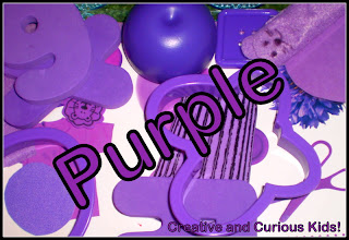 Creative and Curious Kids!: Purple Color Activities