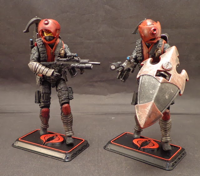 Stronox Custom Figures: GI Joe Cobra Rage and Alley Viper Crew