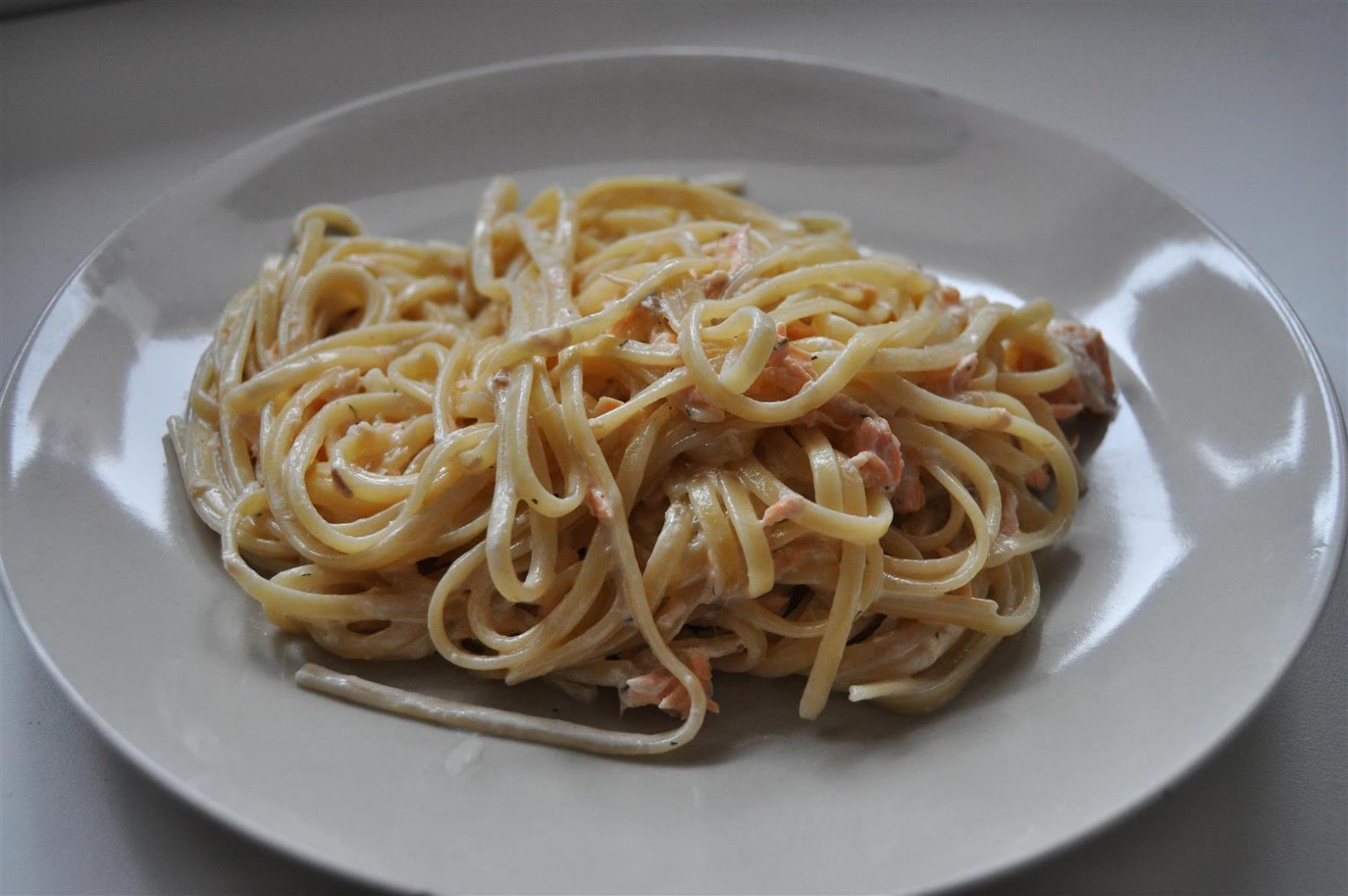 Pasta con salmón | What Eva Bakes