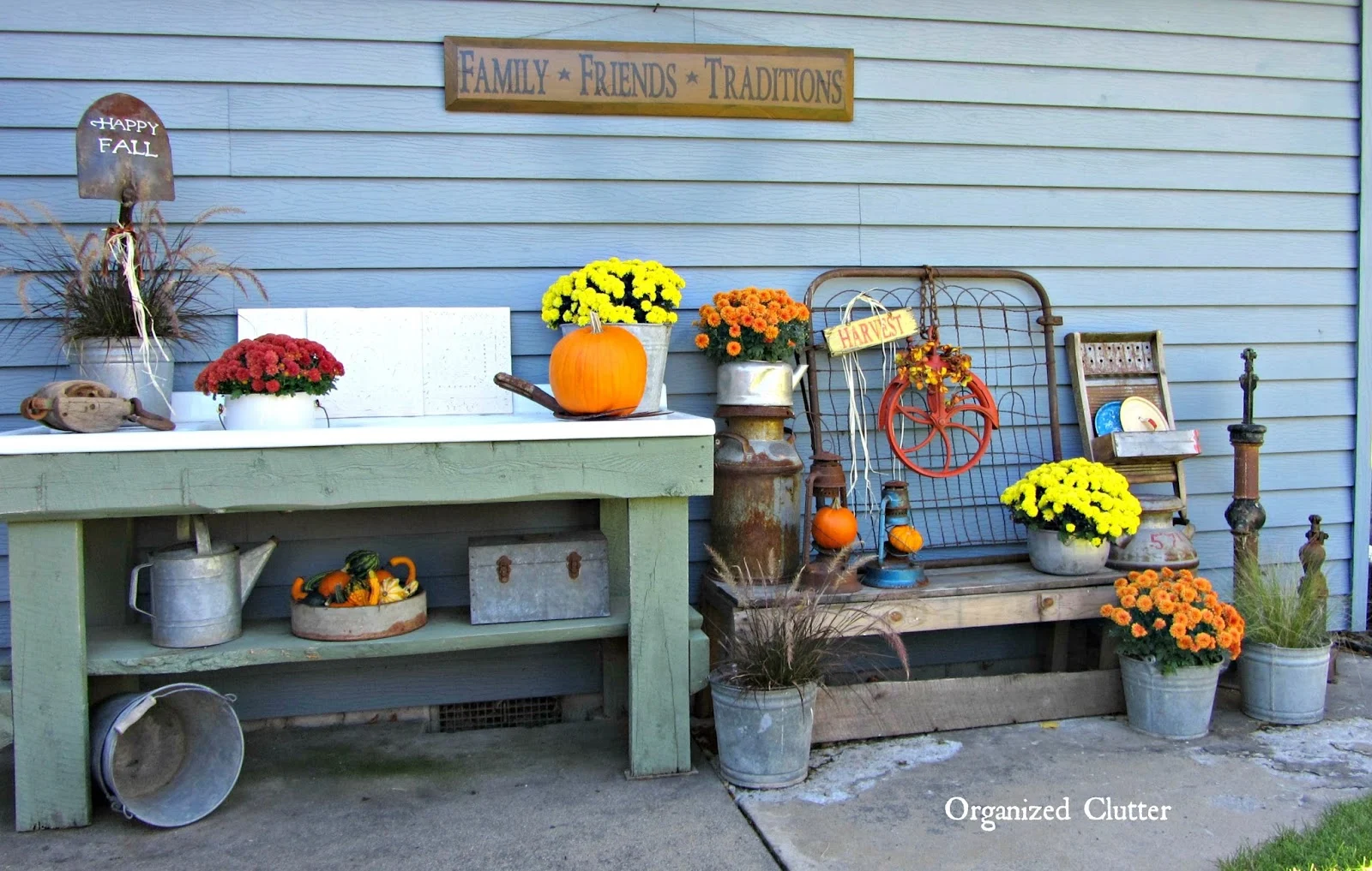 Fall Outdoor Decor: a SALVAGE STYLE Event - Organized Clutter