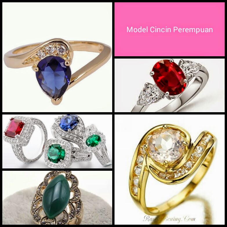 Model Cincin Batu Permata Untuk Wanita - Seputar Model