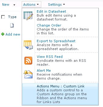 Extend SharePoint 2010 User Interface for Lists - Ribbon, Menus ...