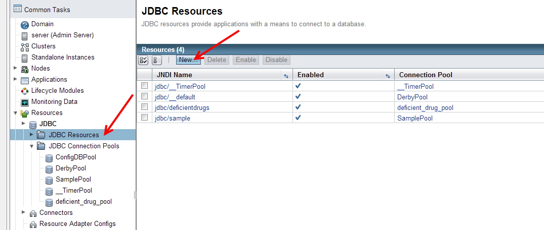 nascent: การ config JDBC Connection Pool (GlassFish Server)
