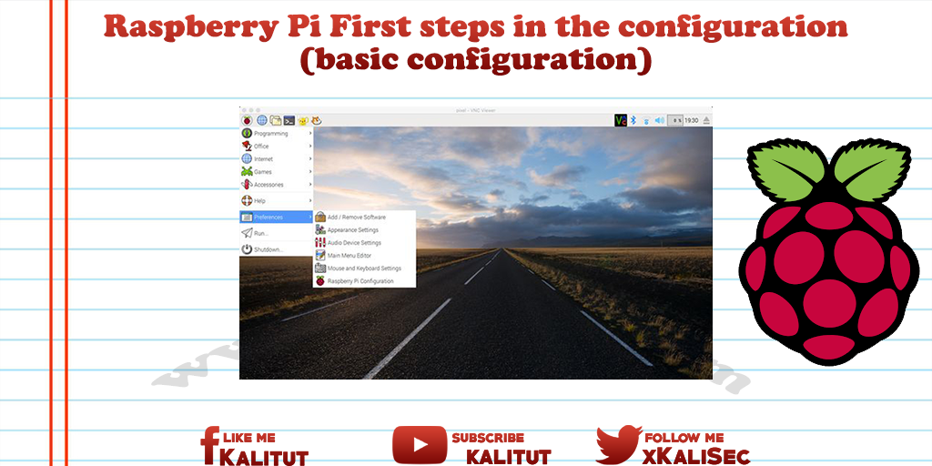 Raspberry Pi First steps in the configuration (basic configuration ...