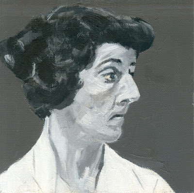 Evelyn Oldroyd Painting: Victorian Faces 6