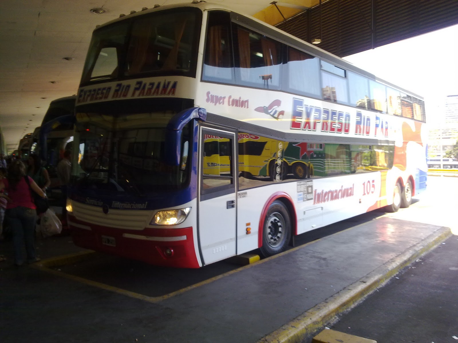 BAIRES BUS: Expreso Rio Parana - 105 - Scania K420