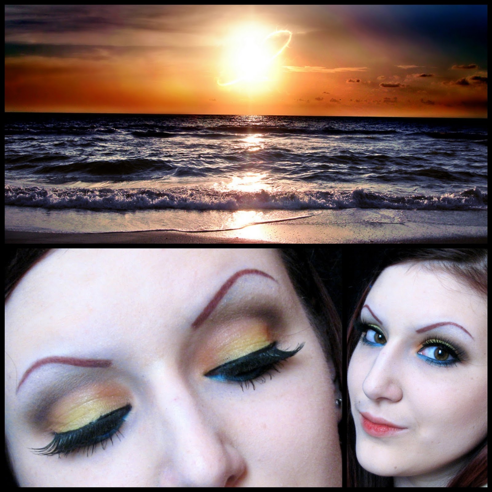 Lena Lednicka: Sunset Inspired [MAKEUP TUTORIAL]
