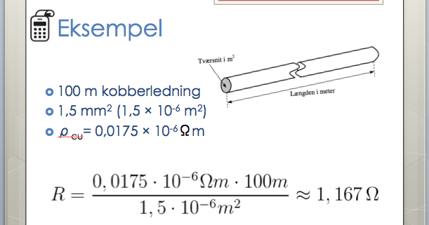 Fysik med Valberg: Resistivitet (blandt andet)
