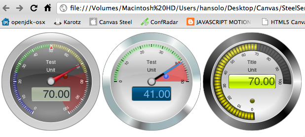 Harmonic Code: SteelSeries JavaScript edition